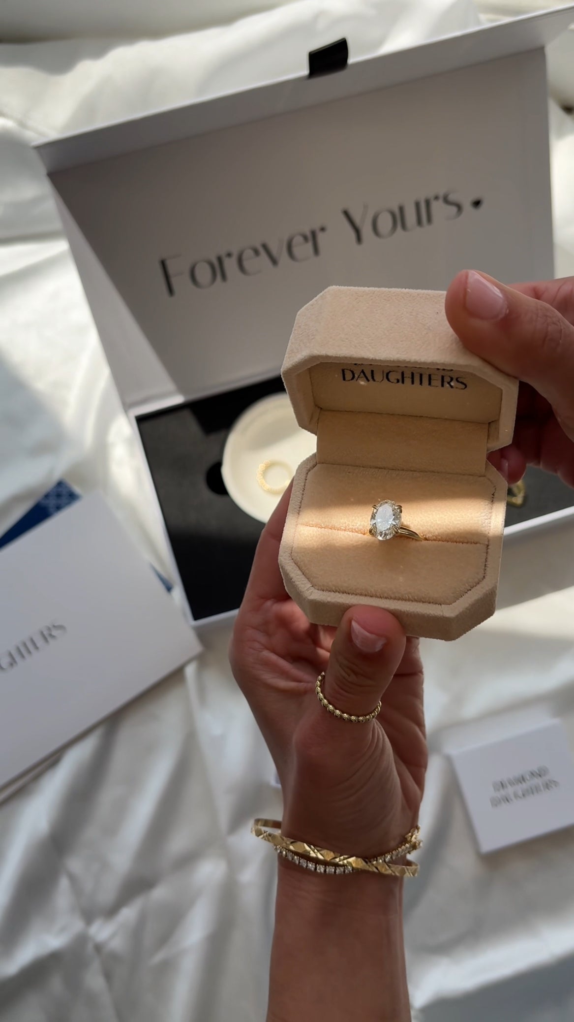 Moissanite | Engagement Rings – Diamond Daughters