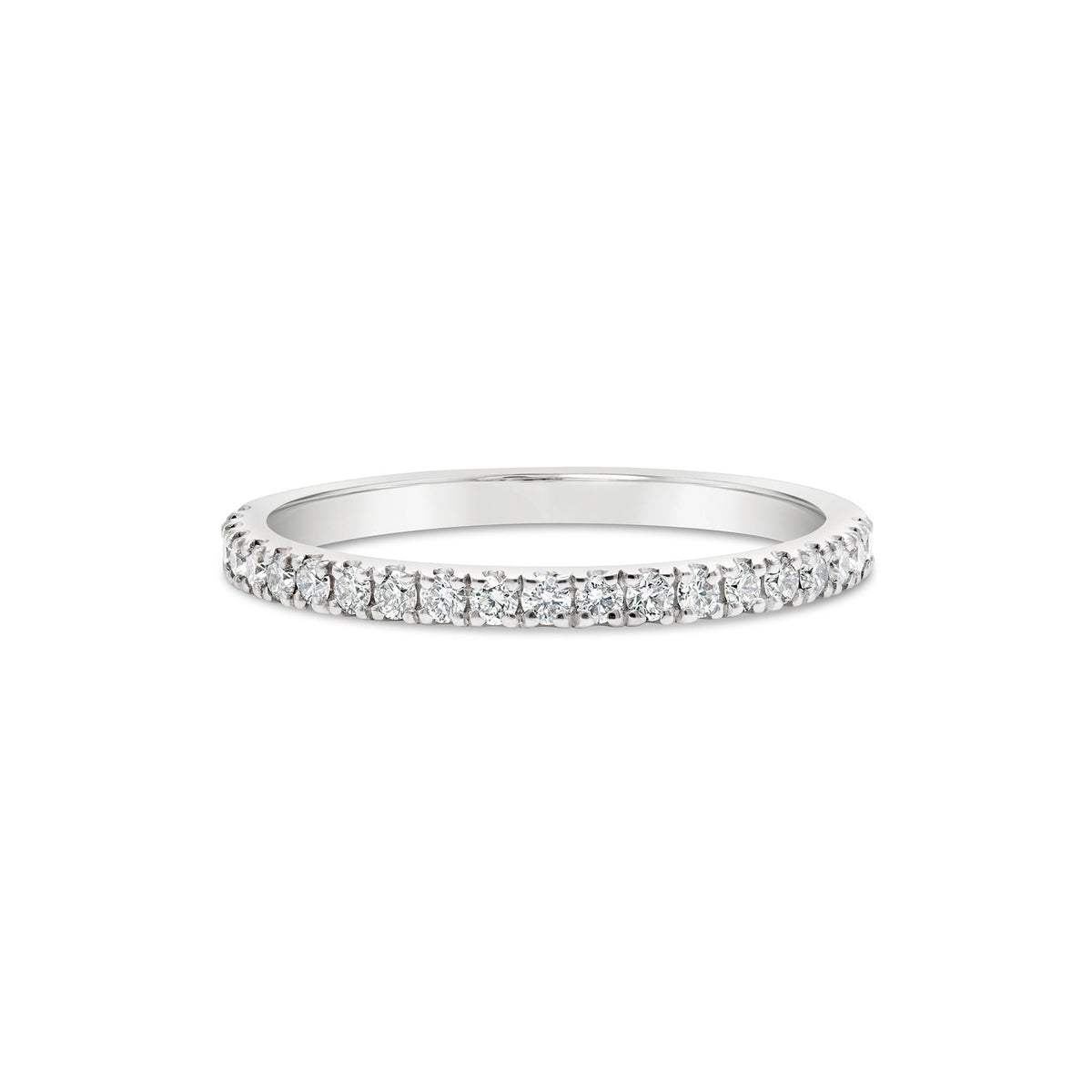 Angela Diamond Wedding Band In 14K Gold | Diamond Daughters